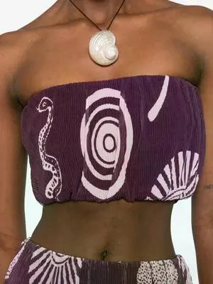 CALA DE LA CRUZ Odessa Strapless Top