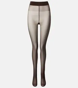 Wolford Satin Touch Tights - Brown