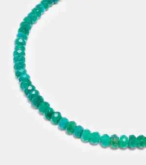JENNIFER BEHR Beaded Gemstone Necklace