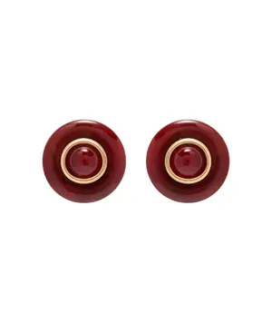 JENNIFER BEHR Embellished Earrings - Brown