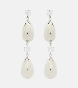 Magda Butrym Crystal-embellished Drop Earrings - Silver