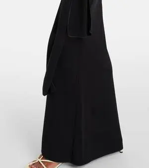 Sportmax Cutout Jersey Maxi Dress