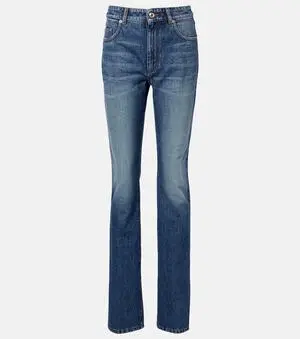 Sportmax Mid-rise Slim Jeans - Blue