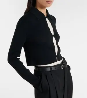 JIL SANDER Virgin Wool Cardigan