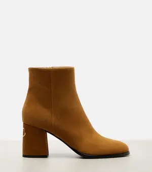 Valentino Garavani Fawcette 75 Suede Ankle Boots
