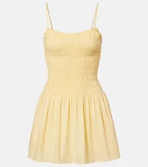 Shirred Mini Dresses