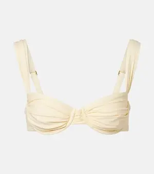 Faithfull The Brand Sol Bikini Top - White