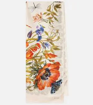 Etro Floral Silk Scarf - Multicoloured