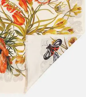 Etro Floral Silk Scarf - Multicoloured