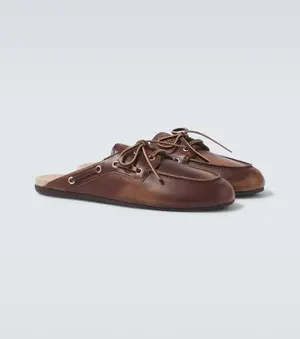 Miu Miu Leather Mules