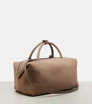 Max Mara Holdall Medium Suede Tote Bag
