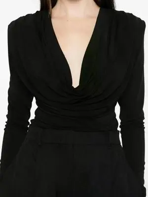 Wardrobe.NYC Drape Blouse