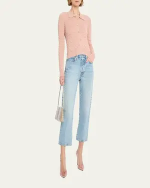 FRAME The Vertical Crop Jeans