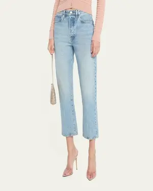 FRAME The Vertical Crop Jeans