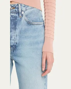 FRAME The Vertical Crop Jeans