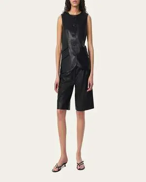 Rag & Bone Slade Leather Vest