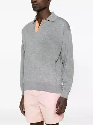 Loewe Polo-neck Long-sleeve Top