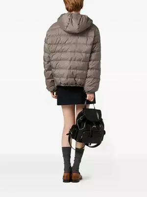 Miu Miu Hooded Down Jacket