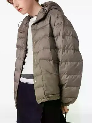 Miu Miu Hooded Down Jacket
