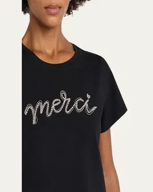 Cinq À Sept Merci Chain Tee