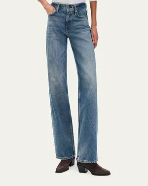 Rag & Bone Saige Low-rise Relaxed Jeans