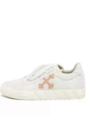 Off-White Vulcanised Canvas Sneakers