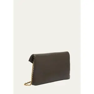 Saint Laurent Small Grain Leather Pouch Shoulder Bag