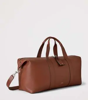 Mulberry Medium Leather Heritage Clipper Holdall
