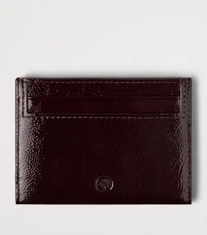 Mulberry Patent Leather Continental Card Holder