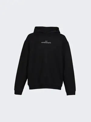 MAISON MARGIELA Hooded Sweatshirt With Embroidered Logo
