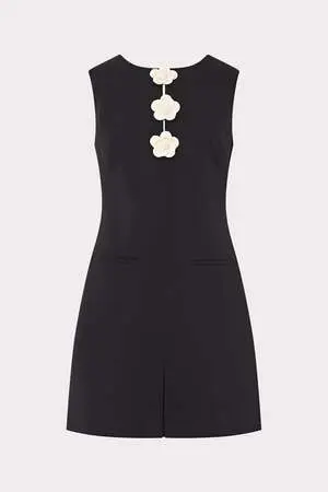 MILLY Saylor Applique Mini Dress