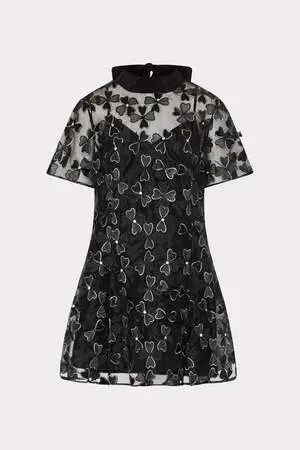 MILLY Susie Organza Mini Dress