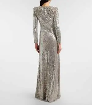Jenny Packham Dulcet Sequined Gown