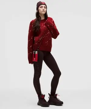 Lululemon Team Canada Ripstop Pouch Lanyard - Cardinal