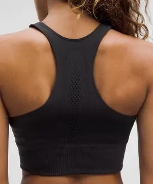 Lululemon Revealknit Cropped Tank Top - Black