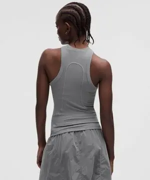 Lululemon Ribbed Tank Top - Asphalt Grey