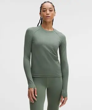 Ribbed Performance Tops For Women