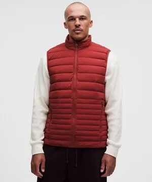 Lululemon Navigation Down Vest Rocket Red