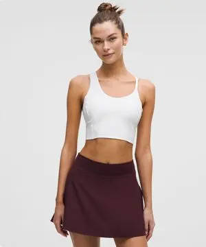 Lululemon Asymmetrical Strap Cropped Tank Top