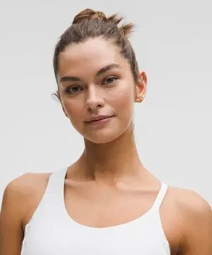 Lululemon Asymmetrical Strap Cropped Tank Top