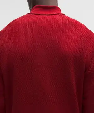 Lululemon Team Canada Engineered Warmth Half Zip - Dark Sport Red/dark Sport Red