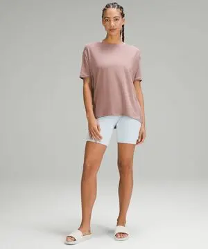 Lululemon Back In Action Short-sleeve Shirt - Twilight Rose