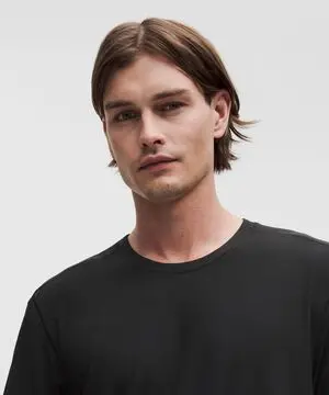 Lululemon Brushed Yoga Crewneck T-shirt - Black