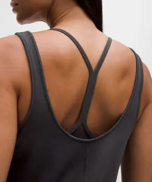 Lululemon Becalm V-neck Tank Top - Black
