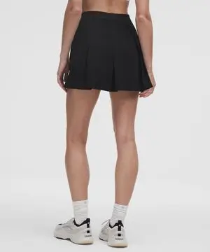 Lululemon High-rise Pleated Tennis Skirt - Black
