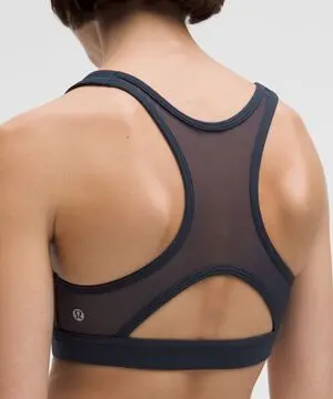 Lululemon Wunder Train Mesh-back Bra - True Navy