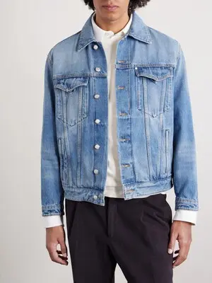 UMIT BENAN Kevin Faded Denim Jacket