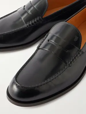 TOD'S Leather Penny Loafers