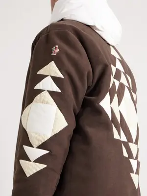 Moncler Valley Patchwork Shirt Jacket