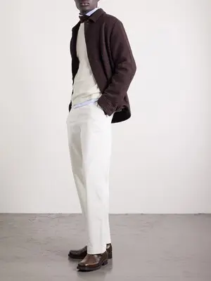 Nn07 Sammy 60026 Wool Sweater - Neutrals